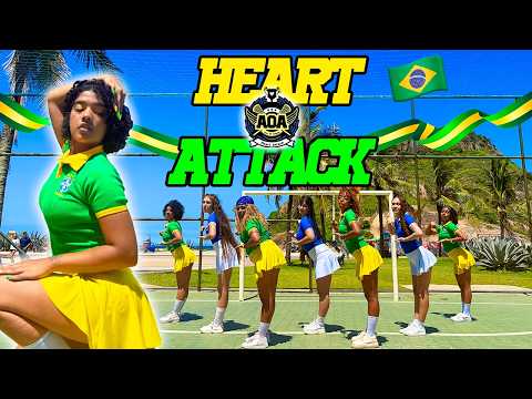 🇧🇷 [KPOP IN PUBLIC] AOA (에이오에이) 'Heart Attack' | Brazil version | dance cover by Aurora