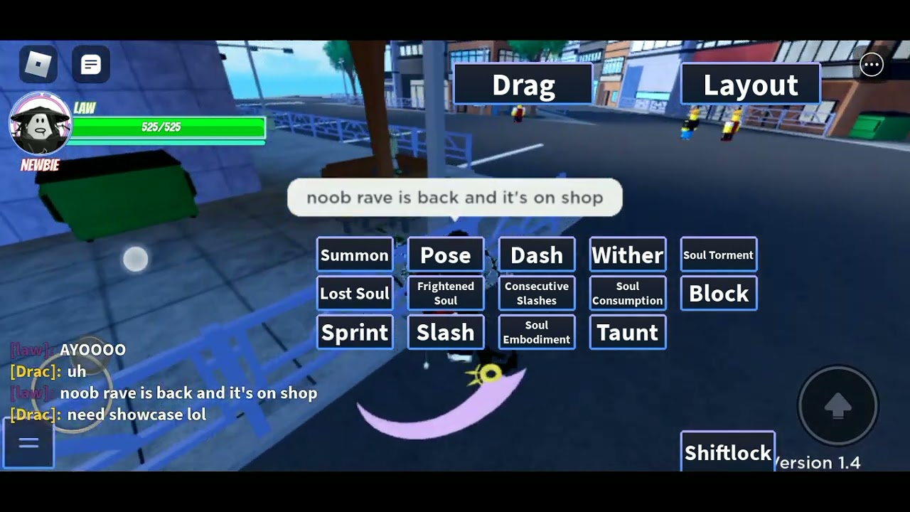 noob rave skin back on aut? - YouTube