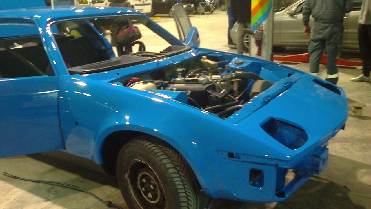 Restauracion Triumph TR7 restoration de 1980. Car restoration - YouTube