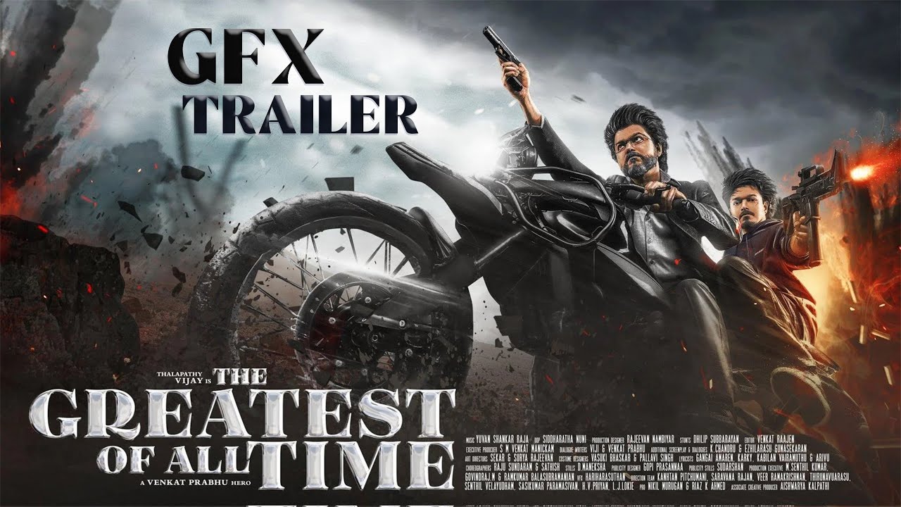 The GOAT (GFX Trailer) Tamil: FIRE CUT Thalapathy Vijay - YouTube