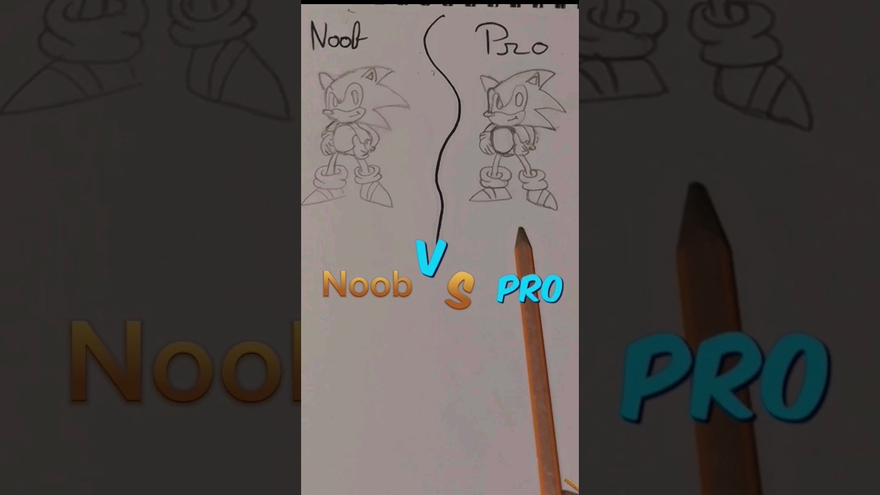 Noob vs Pro👌👍 #dessin #drawing #art #subscribe #abonne #paintings #like ...