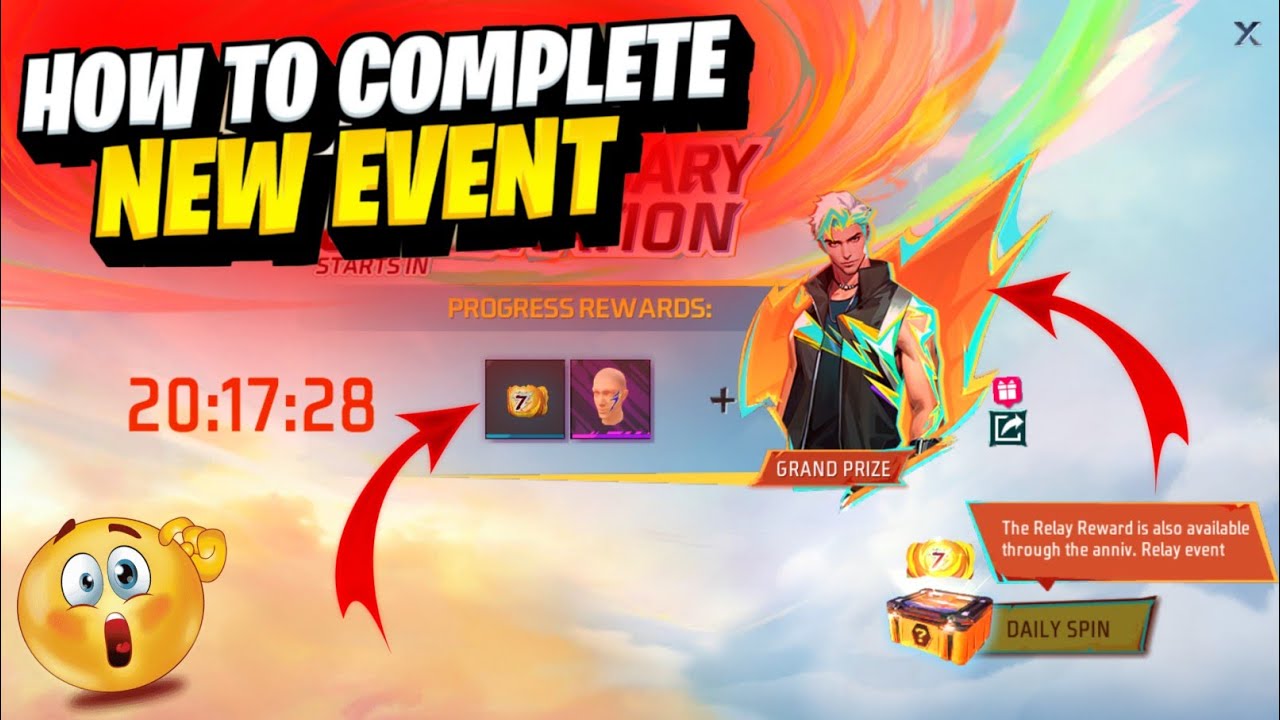 How To Complete 7th Anniversary Event | Free Fire New Event - YouTube