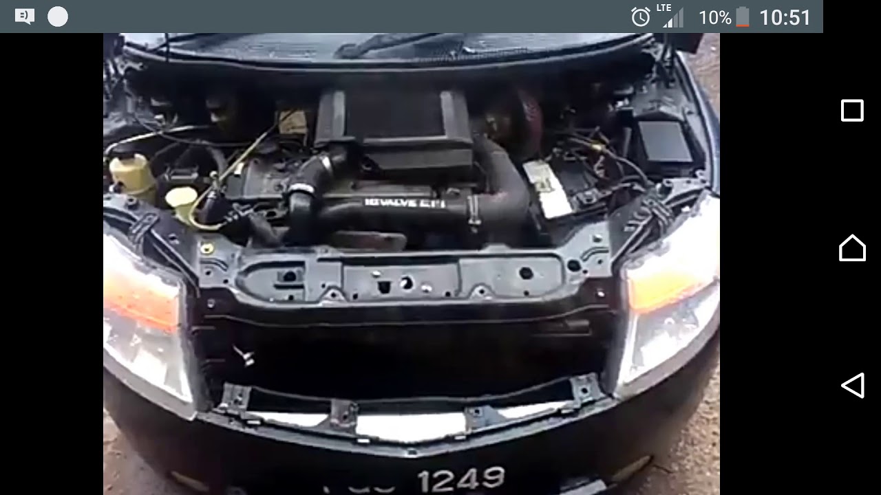 Proton Savvy turbo(4efte engine) - YouTube