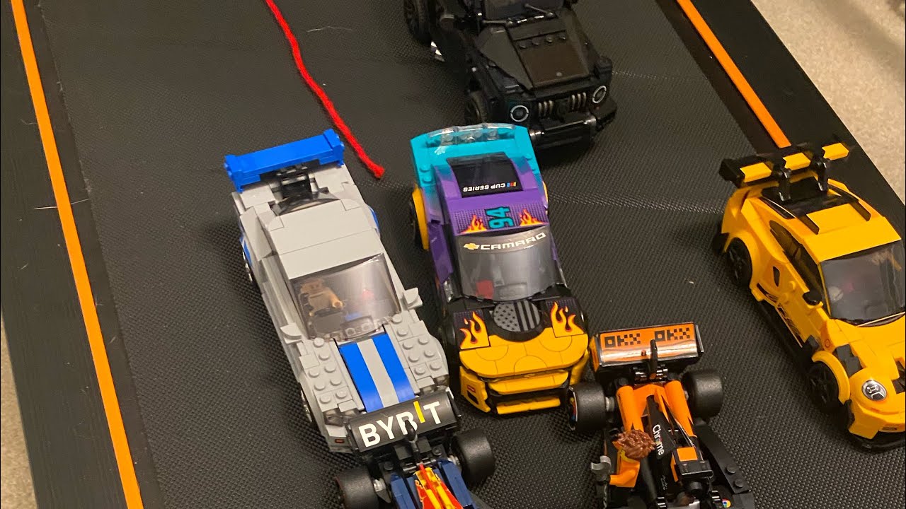 Speed champions cars Vs treadmill part 1 - YouTube