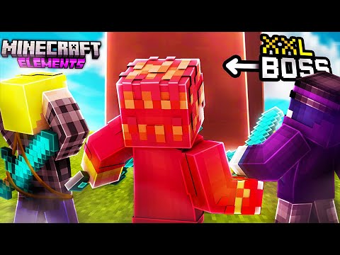 NEUER OP BOSS in MINECRAFT ELEMENTS - YouTube