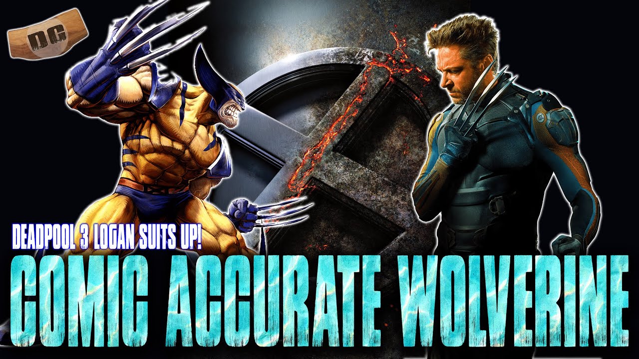 HUGH JACKMAN YELLOW & BLUE WOLVERINE SUIT in DEADPOOL 3 - YouTube