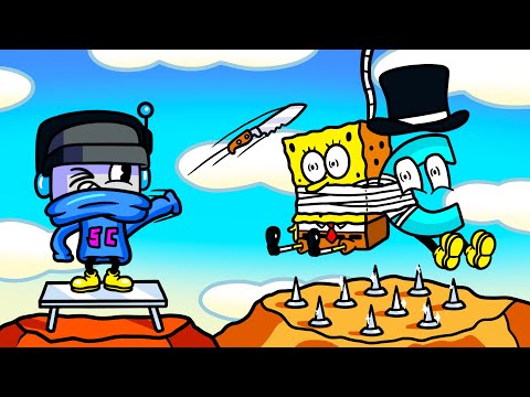 We Throw Knives to Solve Puzzles and Rescue SpongeBob in Save the ...