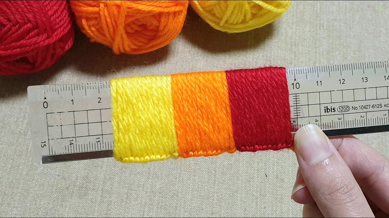 Amazing Woolen Craft Ideas - Easy Woolen flower Making with Scale ...