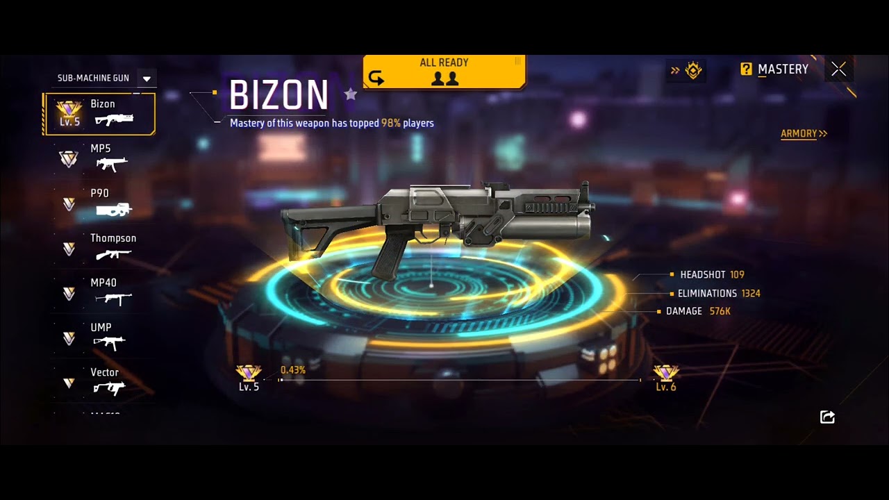 free fire max gun max in free fire - YouTube