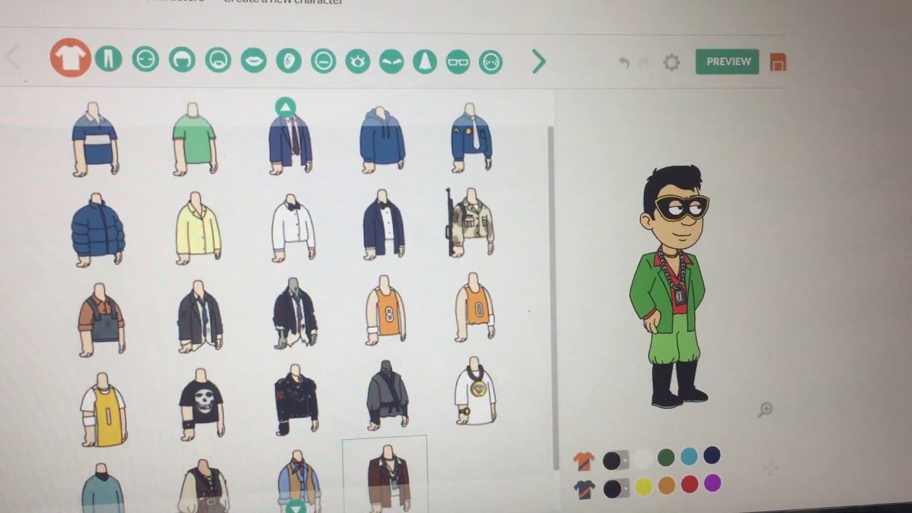 How to make Beast Boy (Teen Titans) on goanimate - YouTube