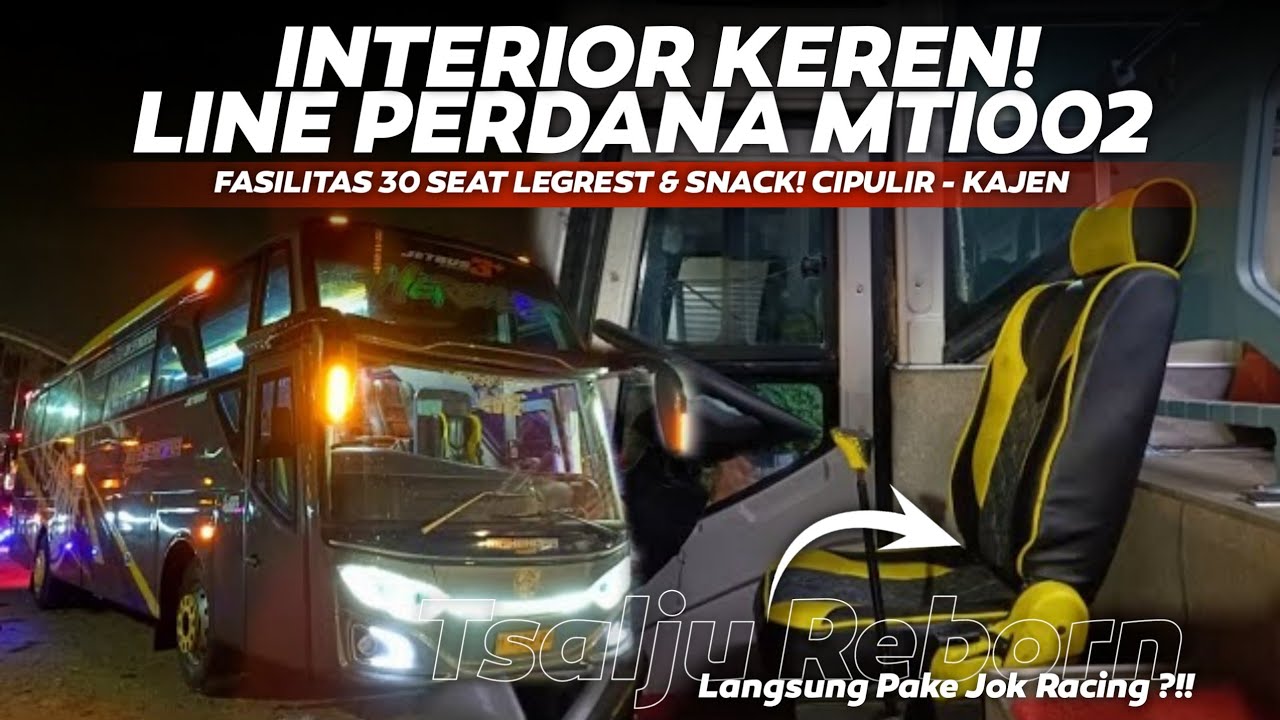 DIKATA UNIT B3K4S TPI BERKELAS!😱 DETIK² LINE PERDANA MTI002 "TSALJU" EX ...