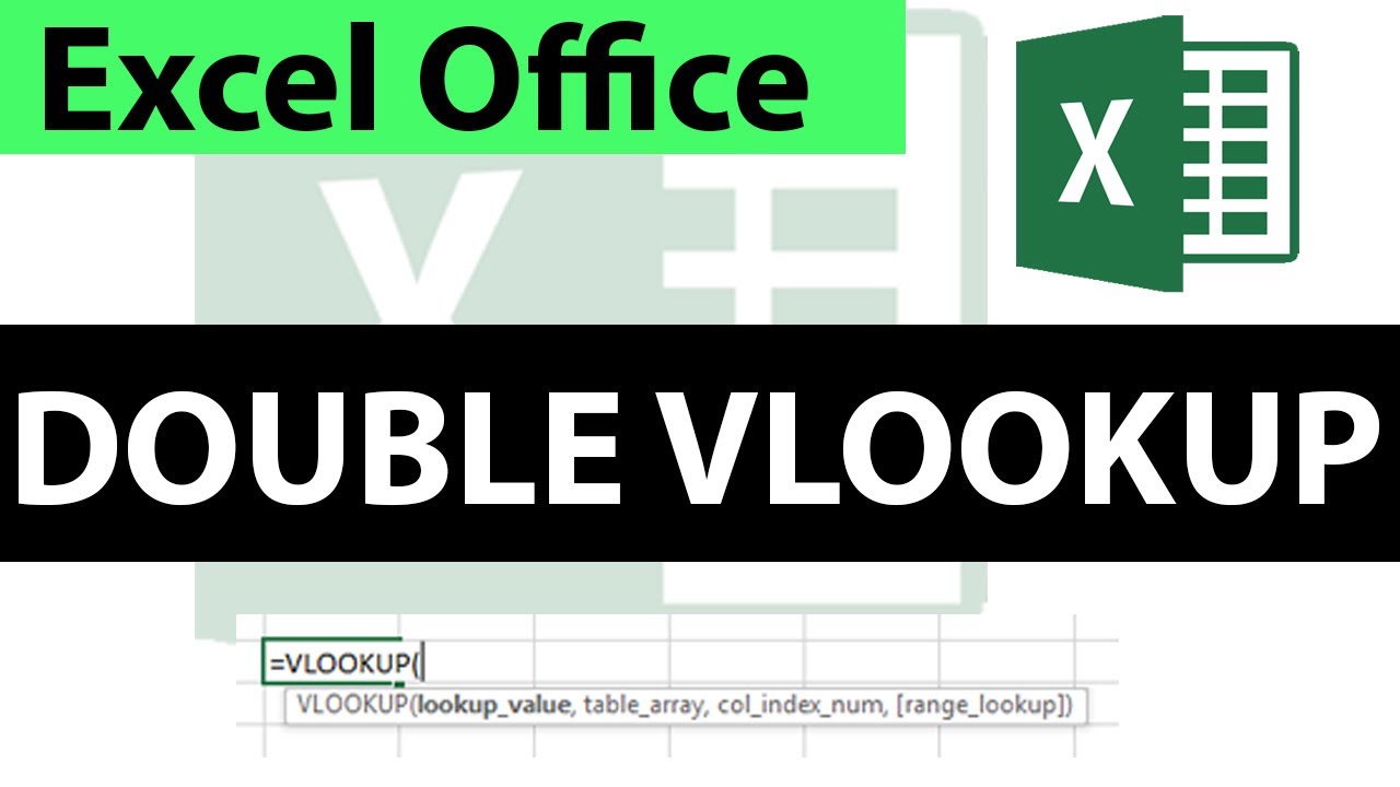 Double Vlookup Double Vlookup In Excel Vlookup Excel YouTube Double Vlookup Double Vlookup In Excel Vlookup Excel YouTube