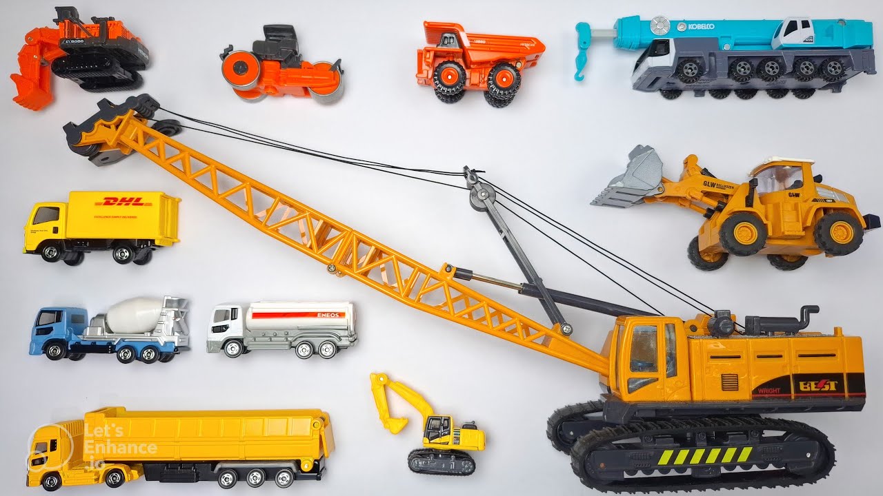 Learning Contruction Vehicles For Kids - Contructions Equipment ...
