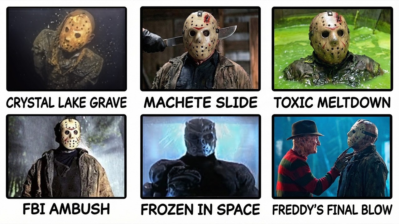 Ranking All Deaths In Jason Voorhees Friday the 13th - YouTube
