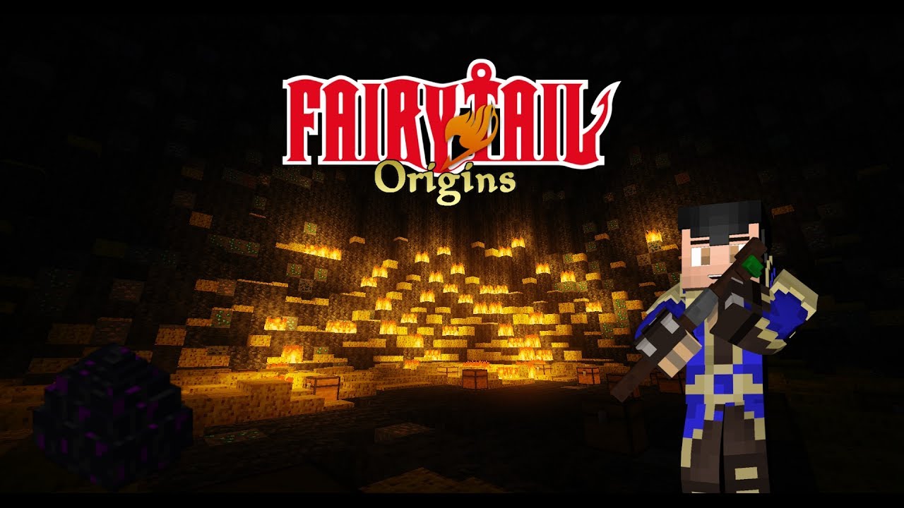 Minecraft Fairy Tail Origins - Ep.2 Dragon Egg hunting - YouTube