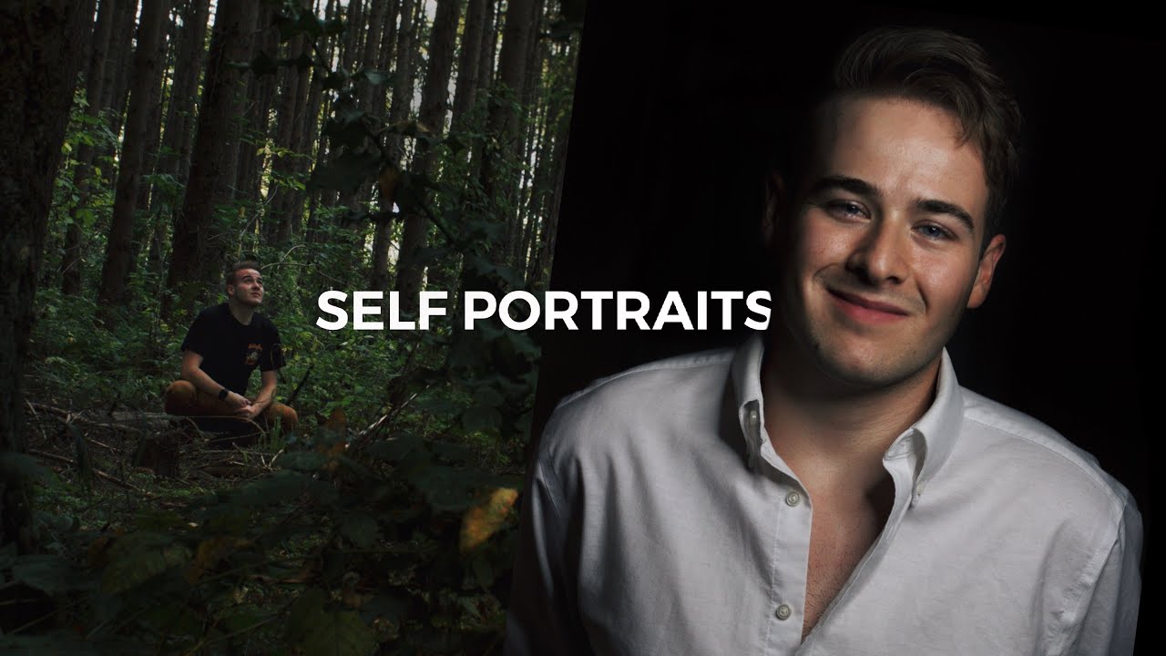 How To Take Professional Self Portraits - YouTube