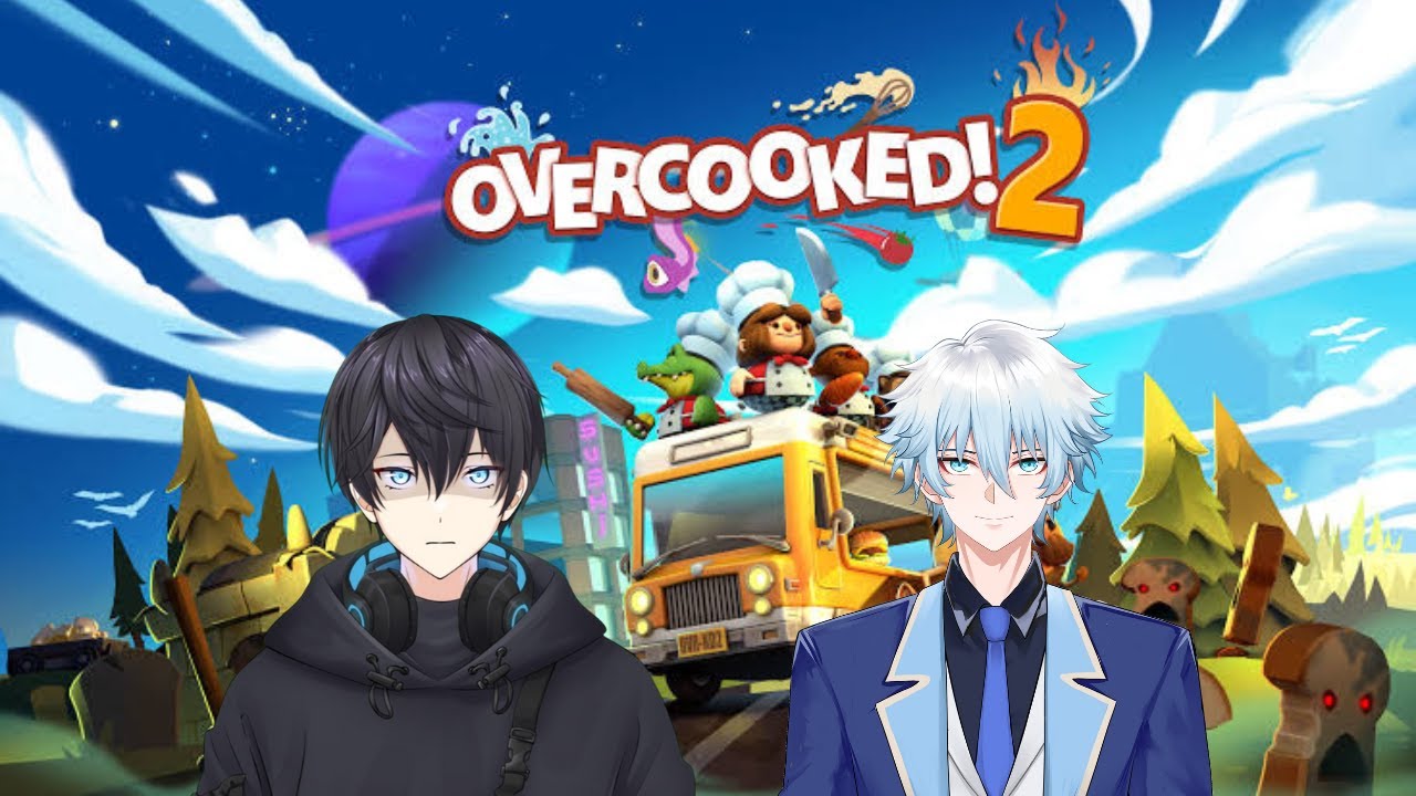[OVERCOOKED 2] Hangusin Dapur Lagi ft. @arisukaede 【Nakamura Alvin ...