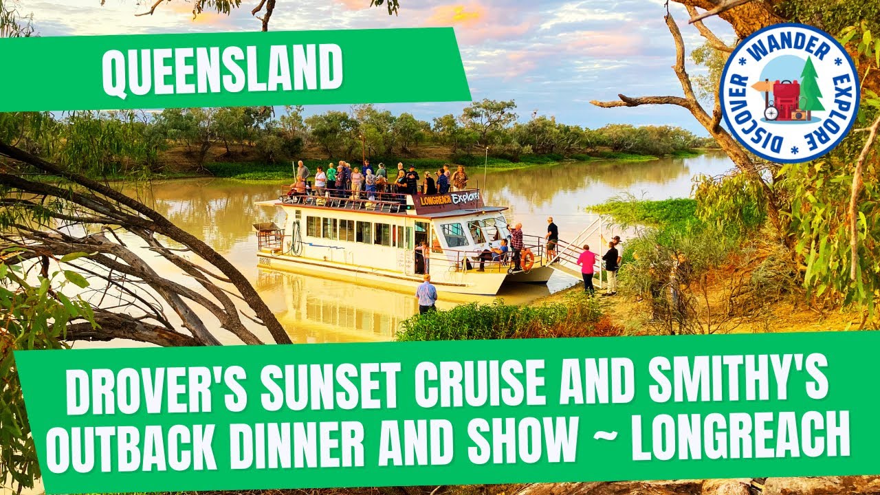 ⛴️ Drover's Sunset Cruise and Smithy's Outback Dinner and Show ...