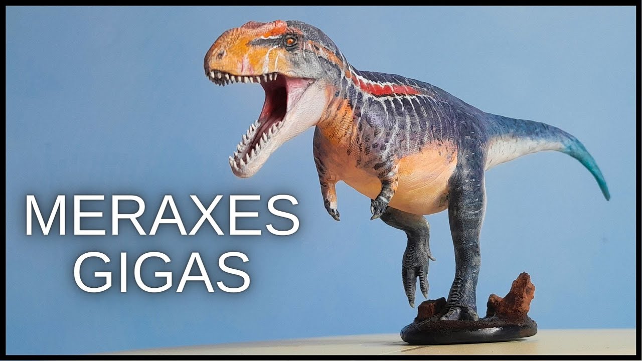 MERAXES GIGAS 🦖🦖🦖 ESCULTURA EM #biscuit - YouTube