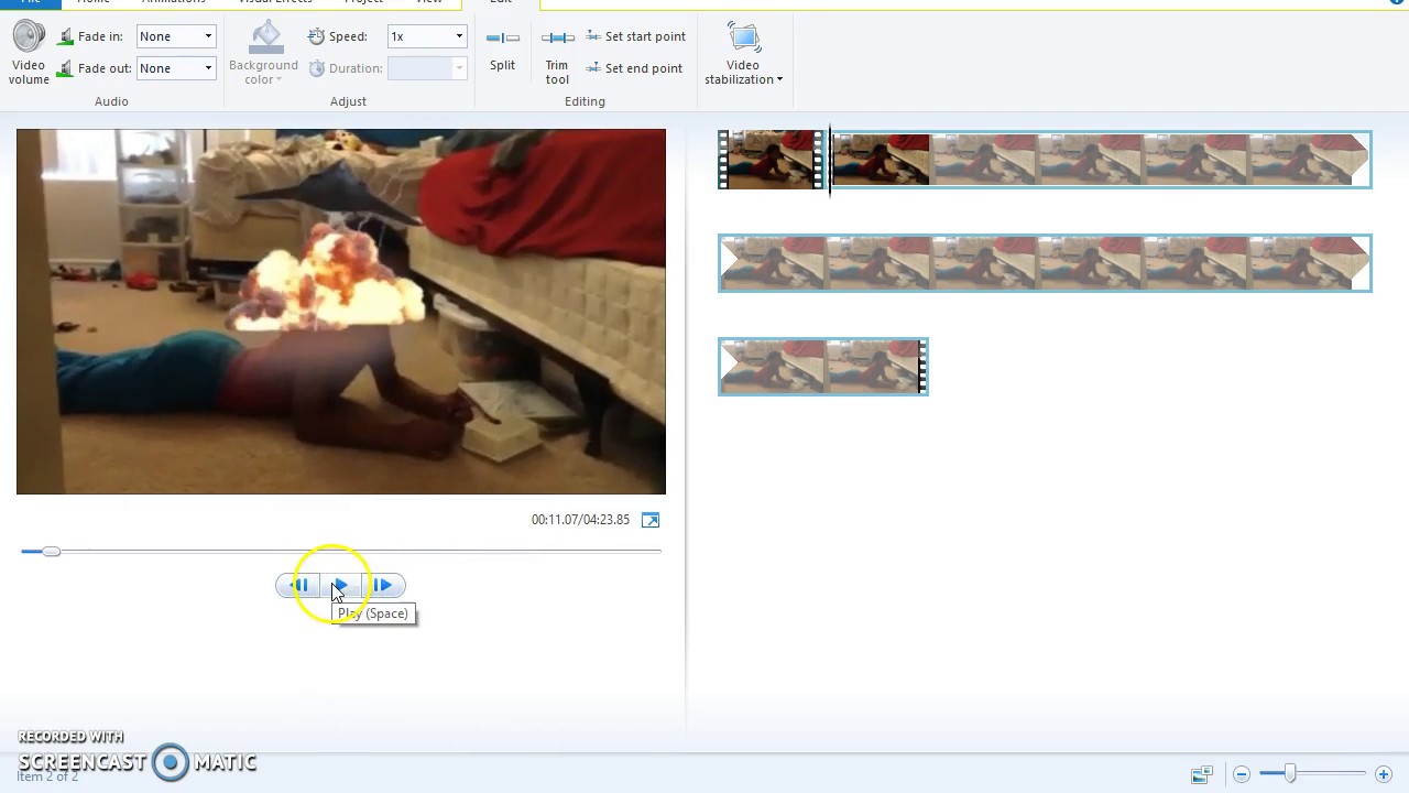How to censor cuss words in your video on movie maker! - YouTube