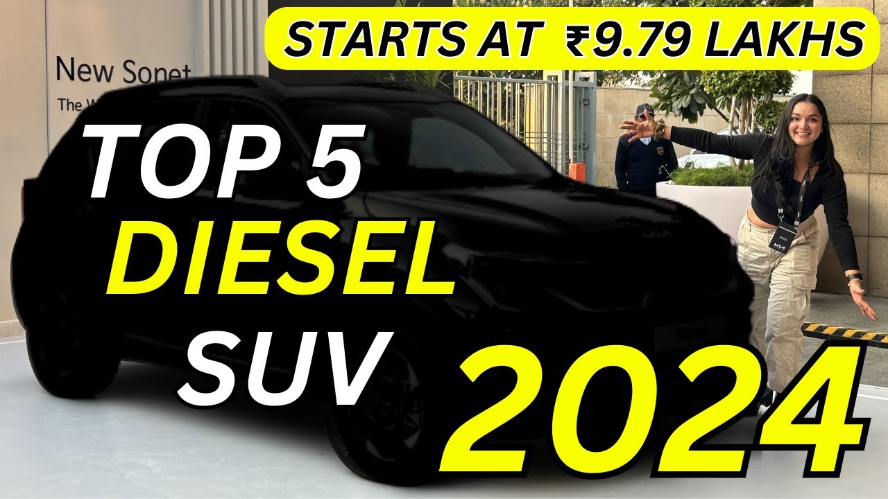 TOP 5 Diesel SUV in 2024 Starts from Rs. 10 lakhs - Afforable Diesel SUV in India - Creta Diesel ...