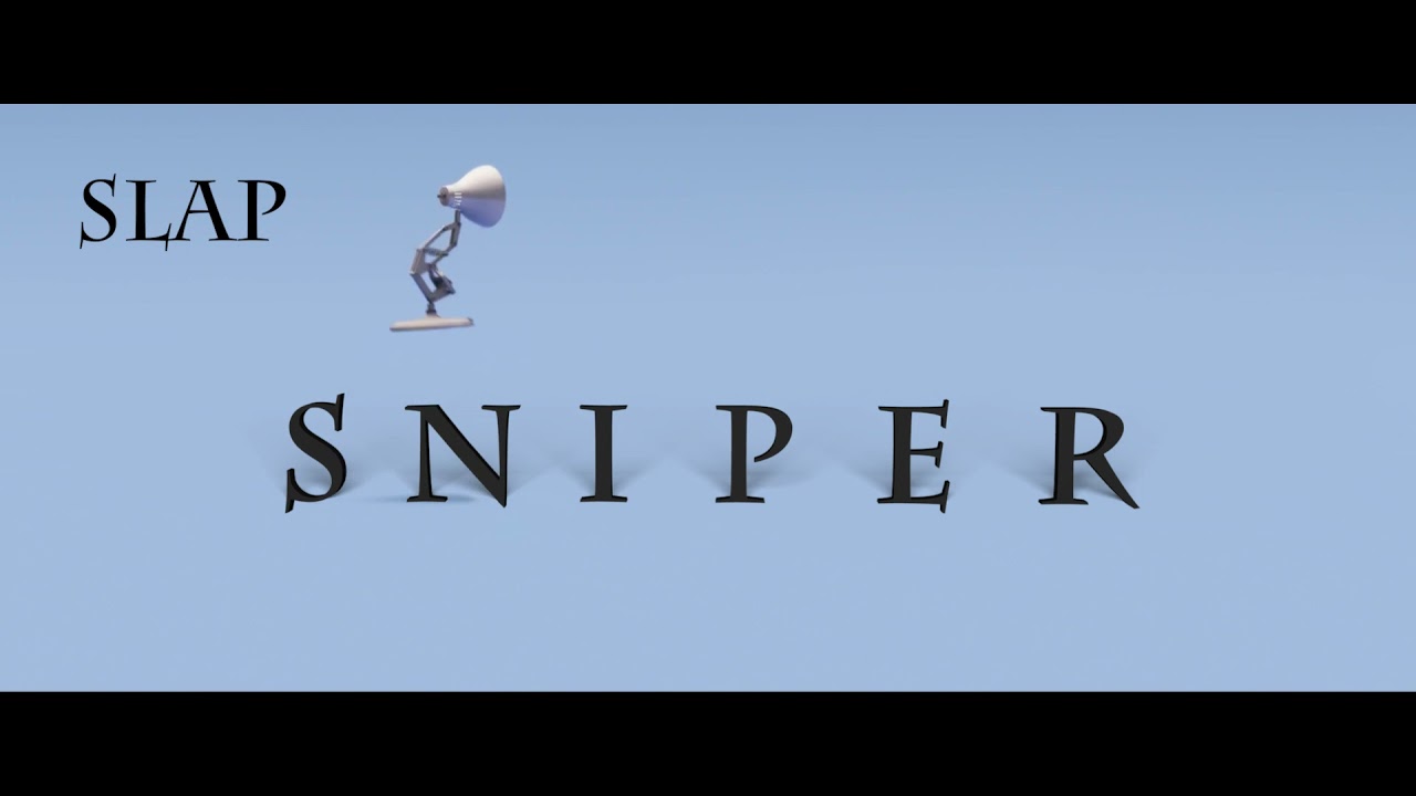 Slap sniper films Pixar intro - YouTube