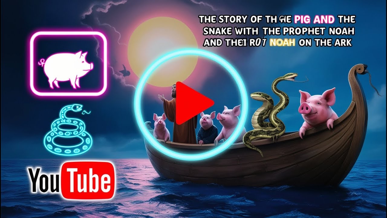 The story of the pig and the giant snake with the - YouTube