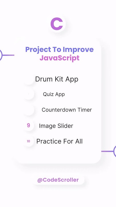 Best JavaScript Projects for Beginners to Improve Coding Skills - YouTube