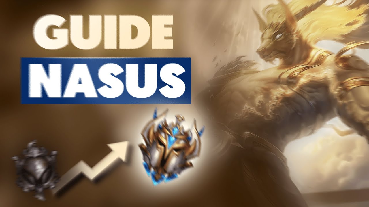 [FR] GUIDE NASUS S10 : BUILD, STACKS, RUNES, GAMEPLAY... - YouTube