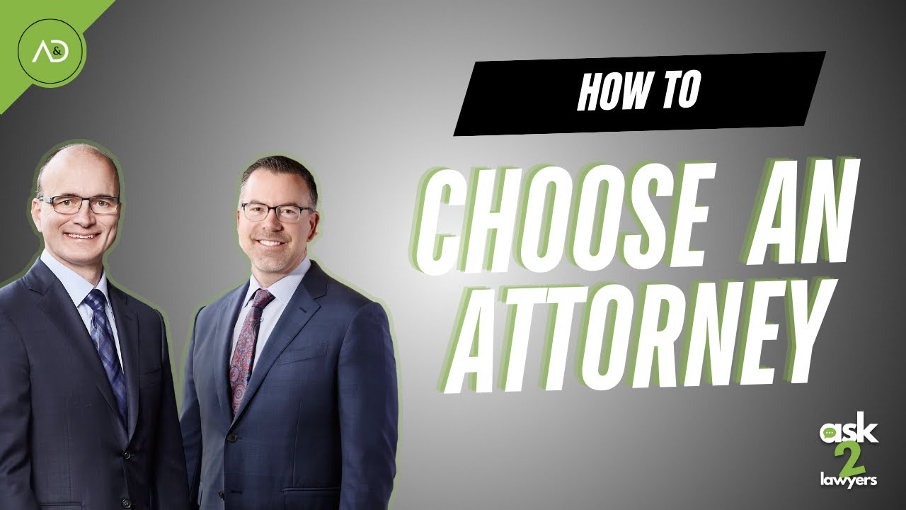 Ask 2 Lawyers LIVE: Choosing your attorney, what makes a great attorney ...