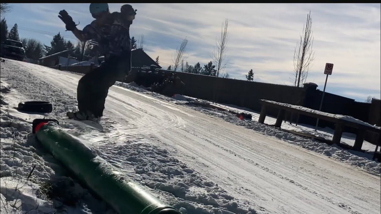Street Snowboarding in a ARCTIC APOCALYPSE - YouTube