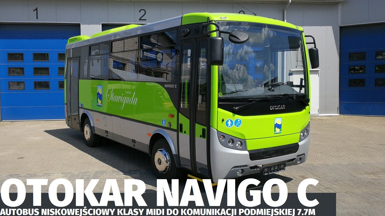 Autobus MIDI do obsługi linii podmiejskich Otokar Navigo C - YouTube