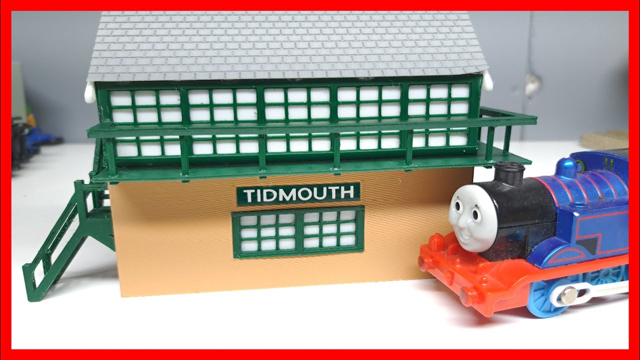 Custom 3D-Printed Tidmouth Thomas & Friends Trackmaster Signal Box ...