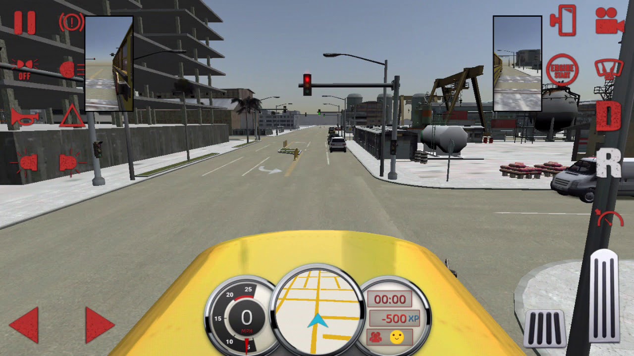 A school bus broke down on the train tracks - YouTube