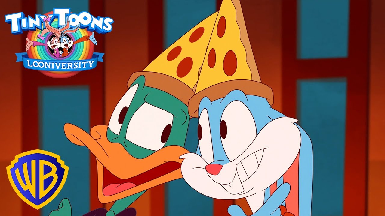 Tiny Toons Looniversity | Pluster Pizza Party 🐰🍕🦆 | @wbkids ...