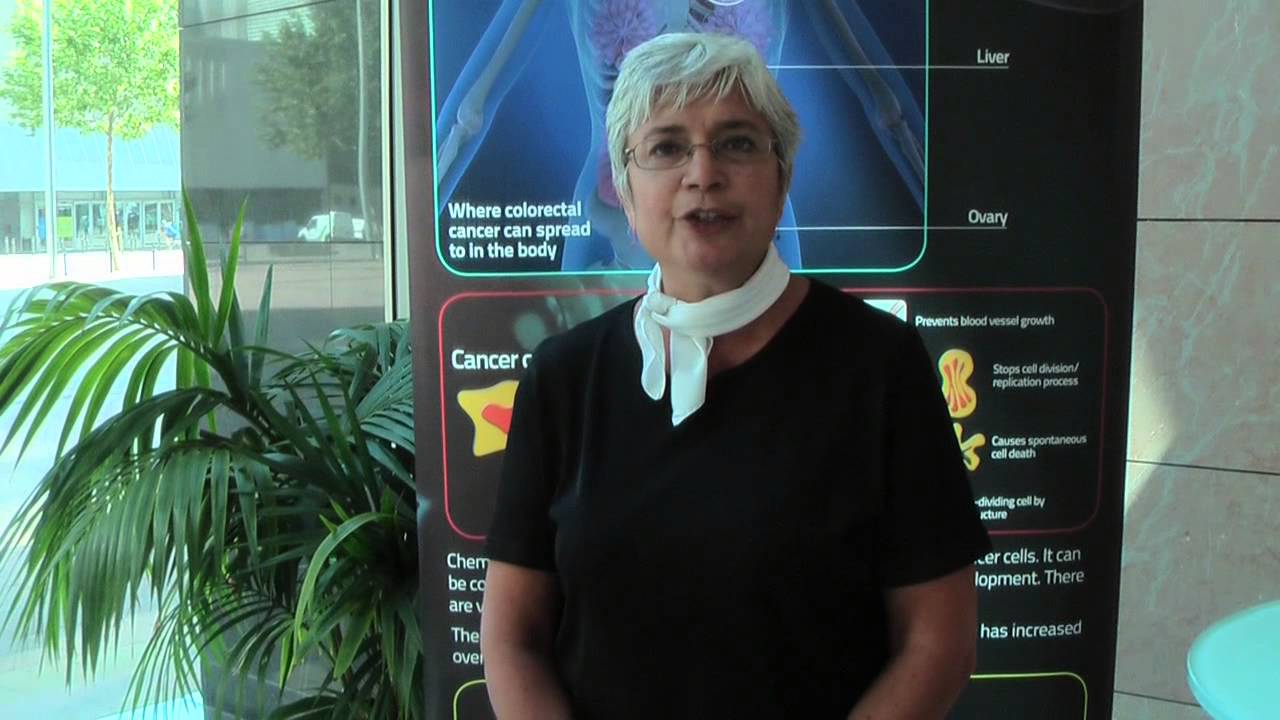 Barbara Moss launches EPAG for colorectal cancer patients - YouTube