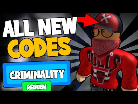 ALL CRIMINALITY CODES! (January 2023) | ROBLOX Codes *SECRET/WORKING ...