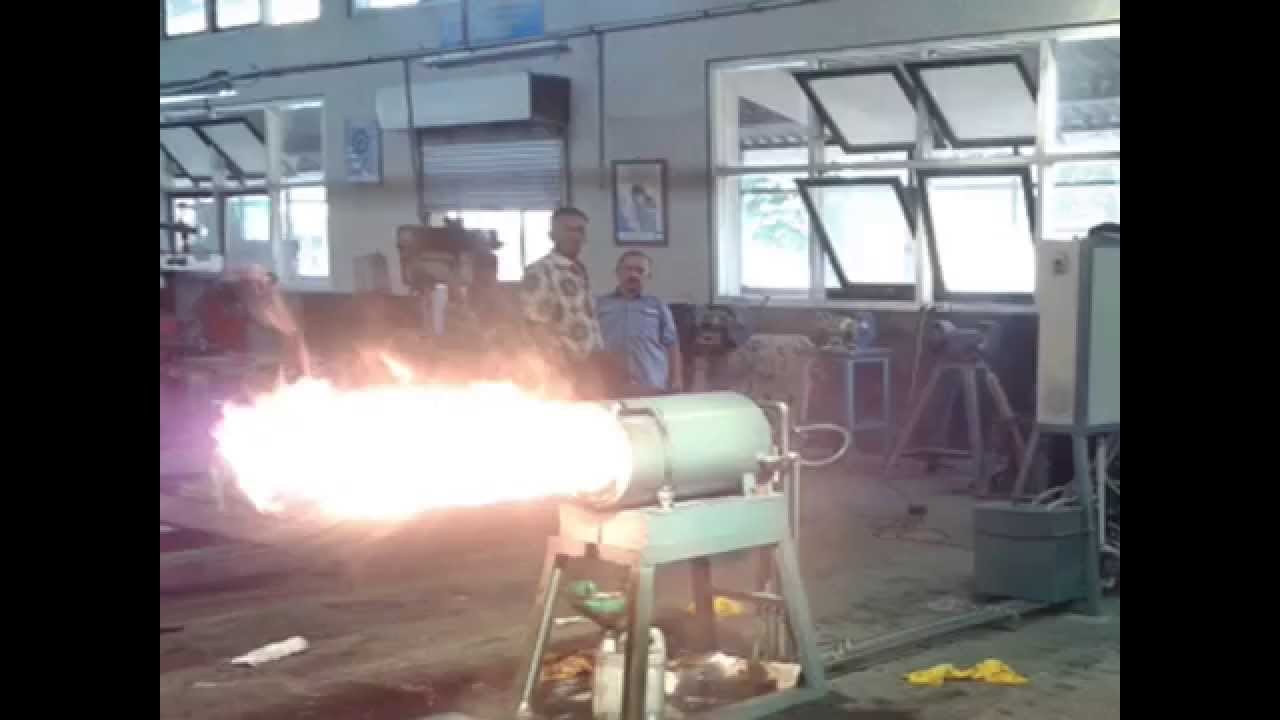 Burner Waste Oil With Water - YouTube