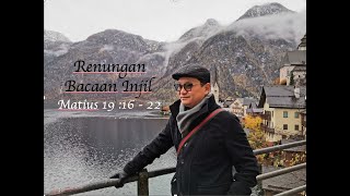 Bacaan Injil Matius 19 16 22 Senin 15 Agustus 2022 Neo Psalmus ...