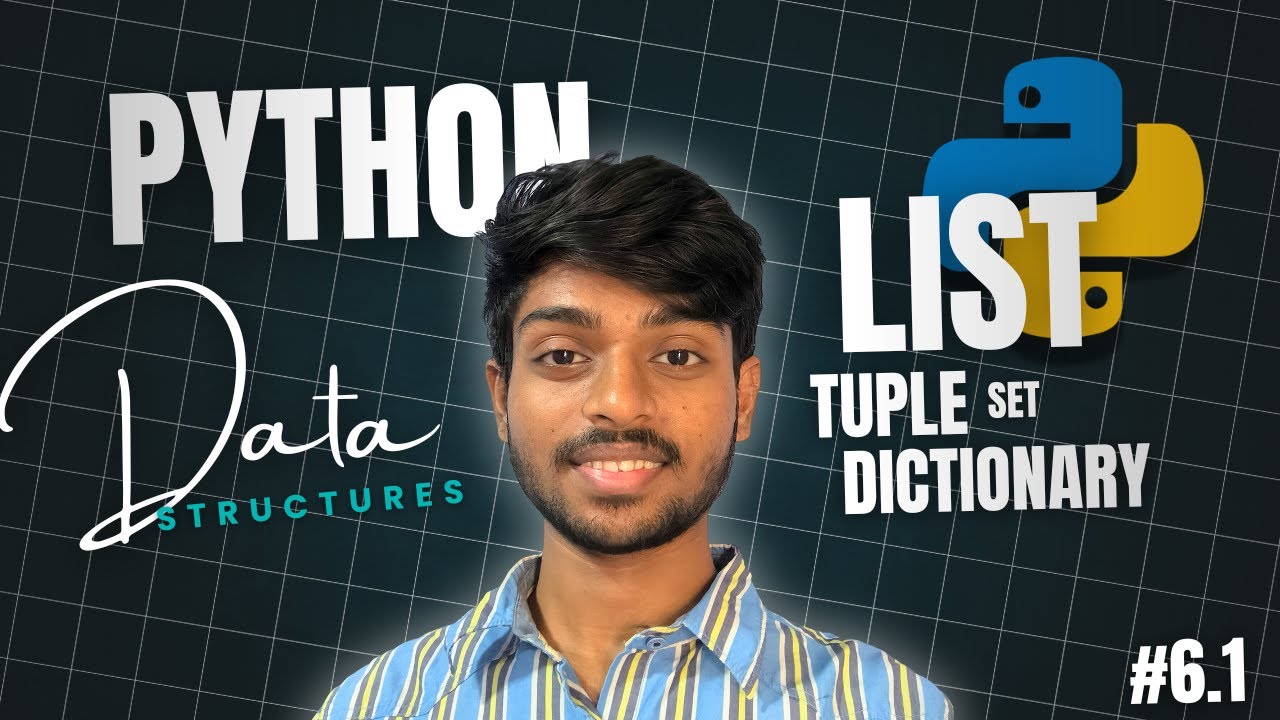 4 Essential Python Data Structures Explained for Beginner!! - YouTube