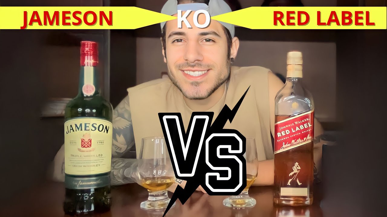JAMESON VS RED LABEL - QUAL É O MELHOR ? 🥃 - YouTube