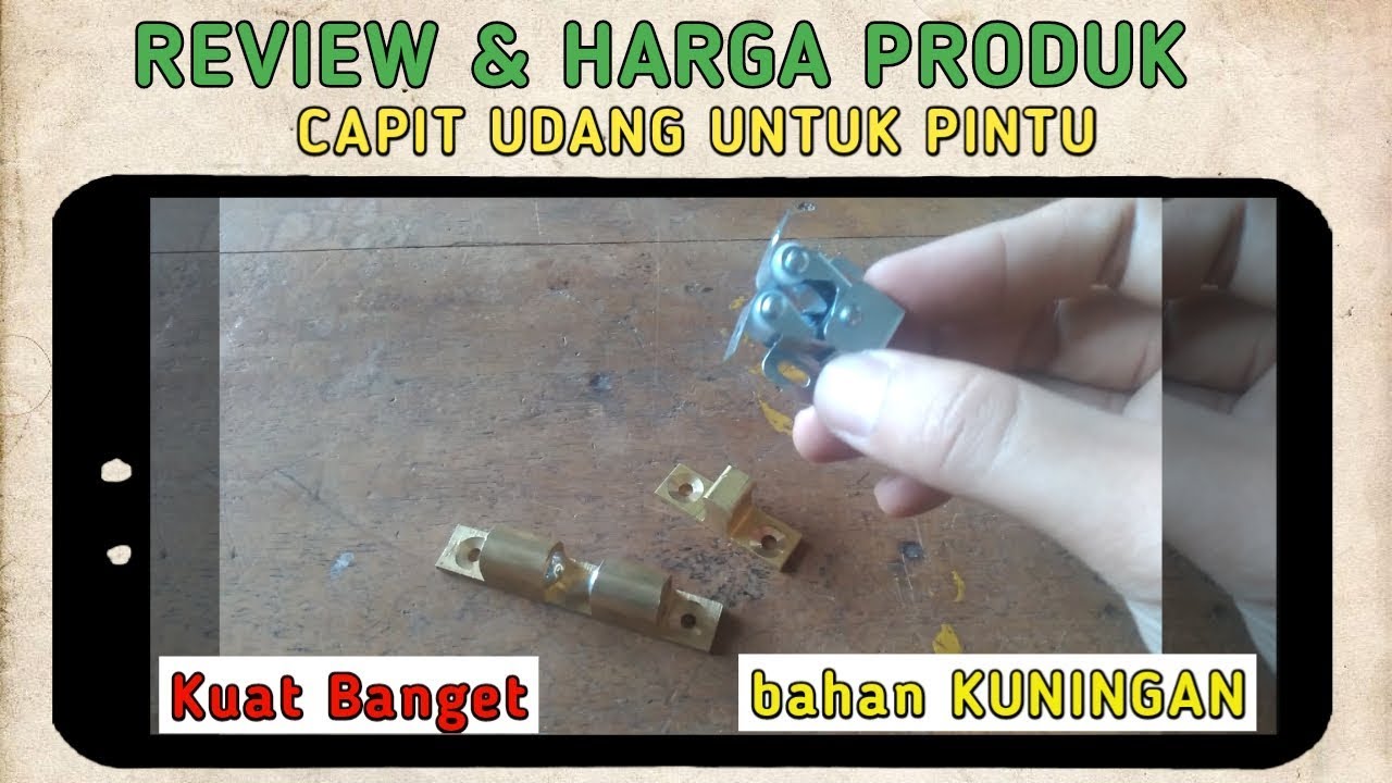 Review Capit Udang Untuk Pintu - Harga Capit Udang Untuk Pintu - YouTube
