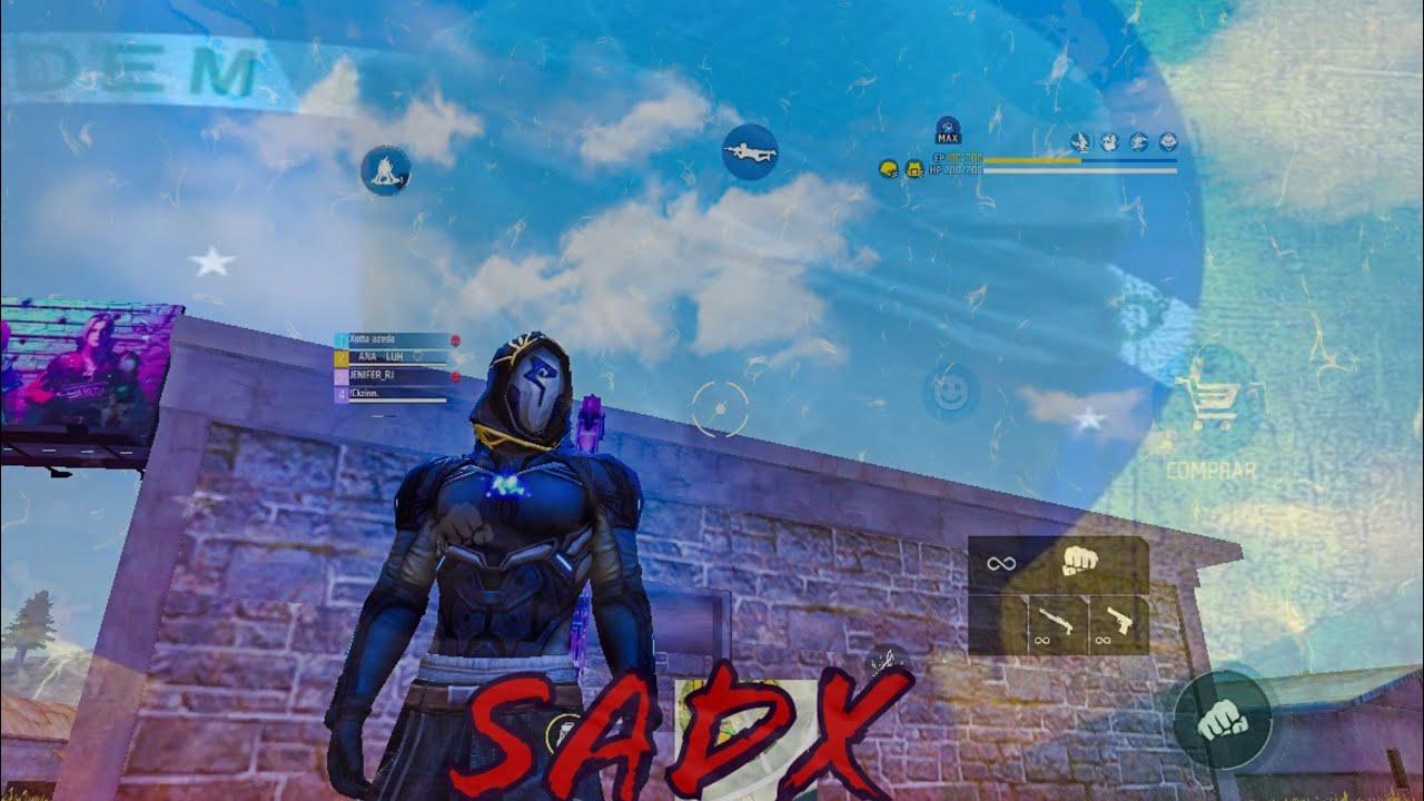 Estilo SadX🇧🇷 Hud 4 Dedos ou Mobilador ?👺 - YouTube