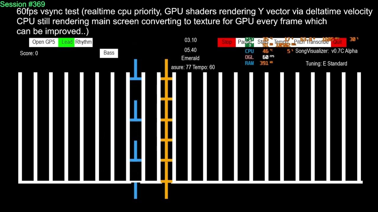 (DevLog) SongVisualizer V0.7C - Demo and Discussion - PyGame ...