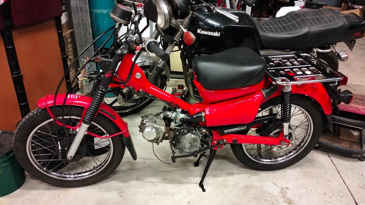 Postie Bike upgrade - YouTube