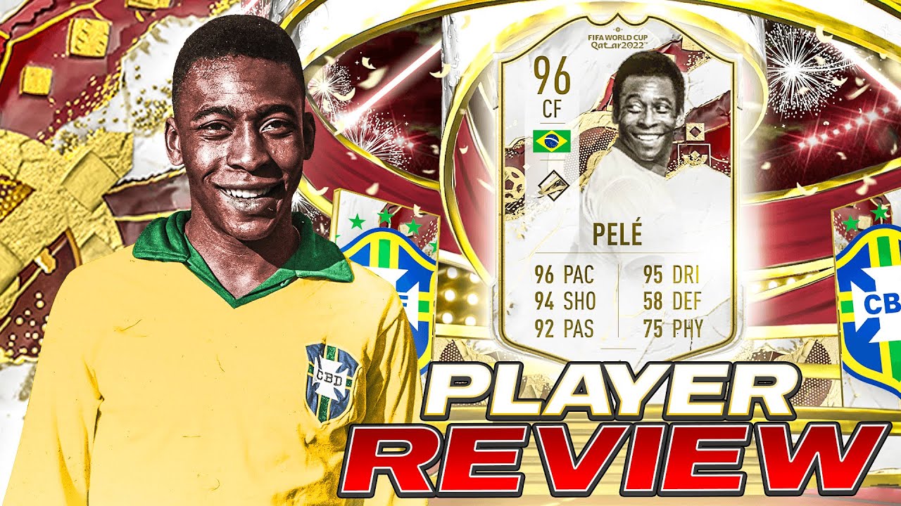 🔥96 WORLD CUP ICON PELE PLAYER REVIEW - FIFA 23 ULTIMATE TEAM - YouTube