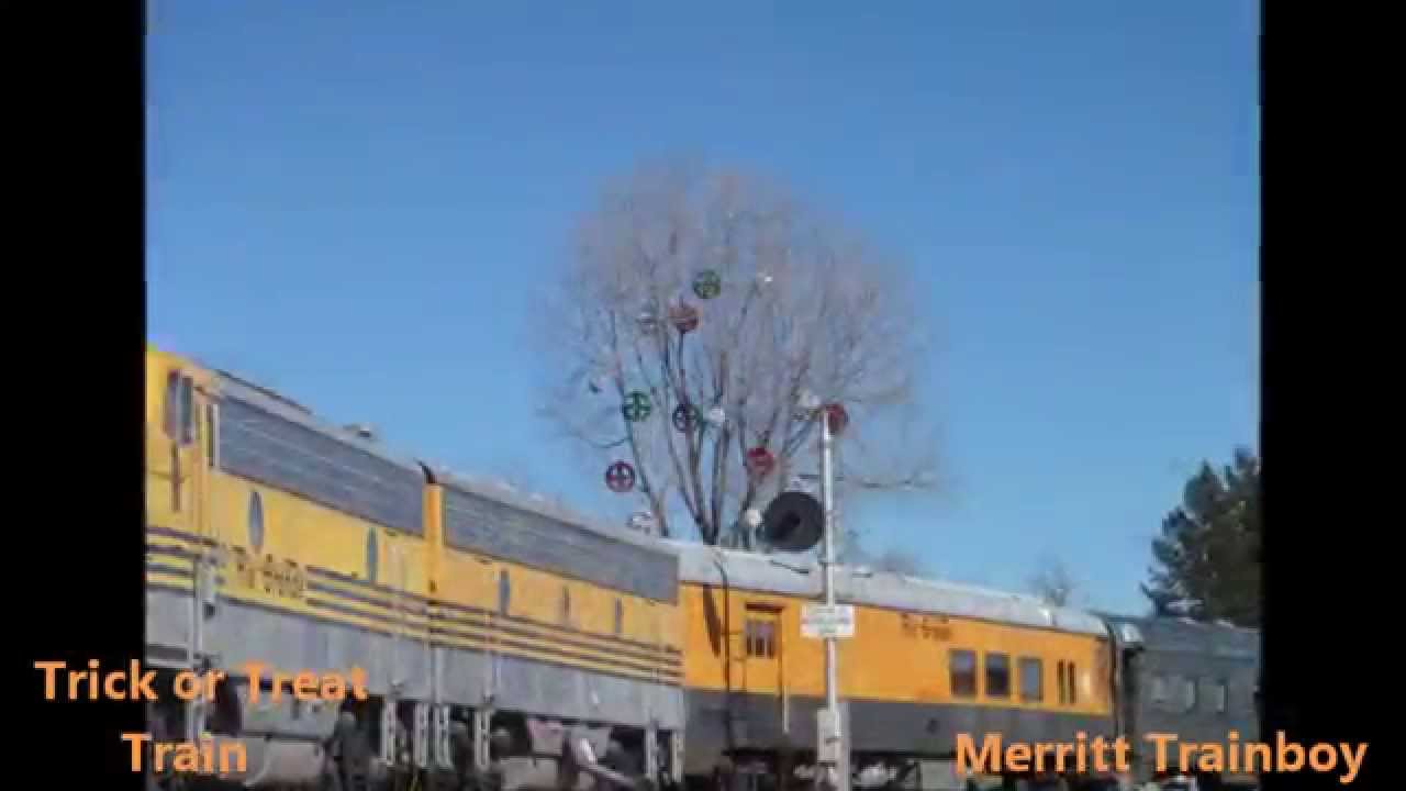 Trick or Treat Train Colorado Railroad Museum 2015 - YouTube