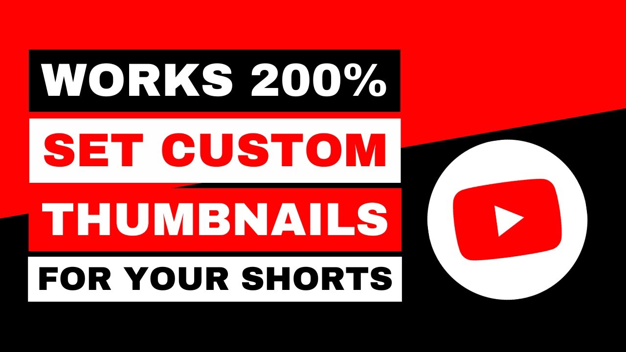 New Feature: How To Change Short Thumbnails Even After Upload - YouTube