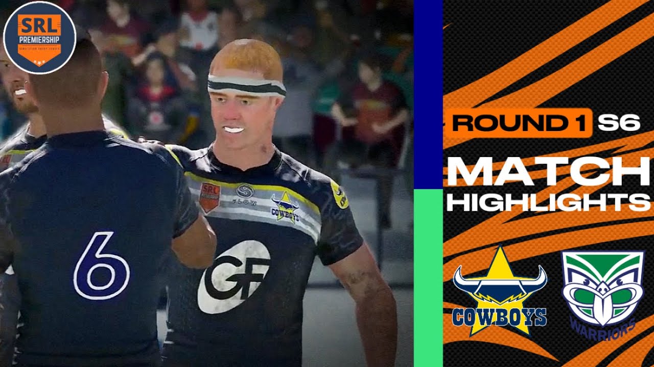 SRL S6 | North Queensland Cowboys v Auckland Warriors | SRL Mini - YouTube