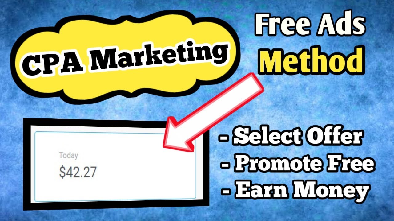 CPA Marketing FREE ADS Method || CPA Marketing Full Course In Hindi ...